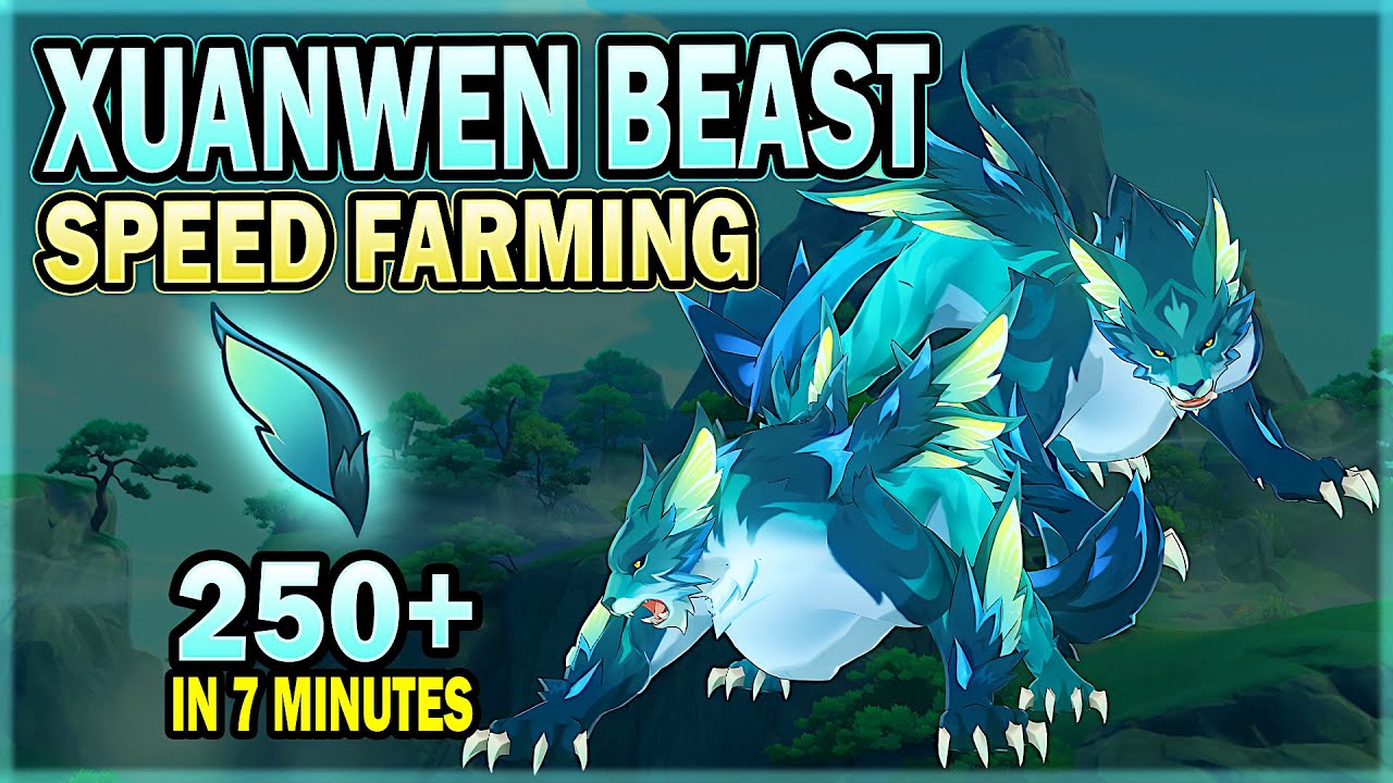 Xuanwen Beast Farming Route - Best Locations to Farm Feathery Fin Drops ...