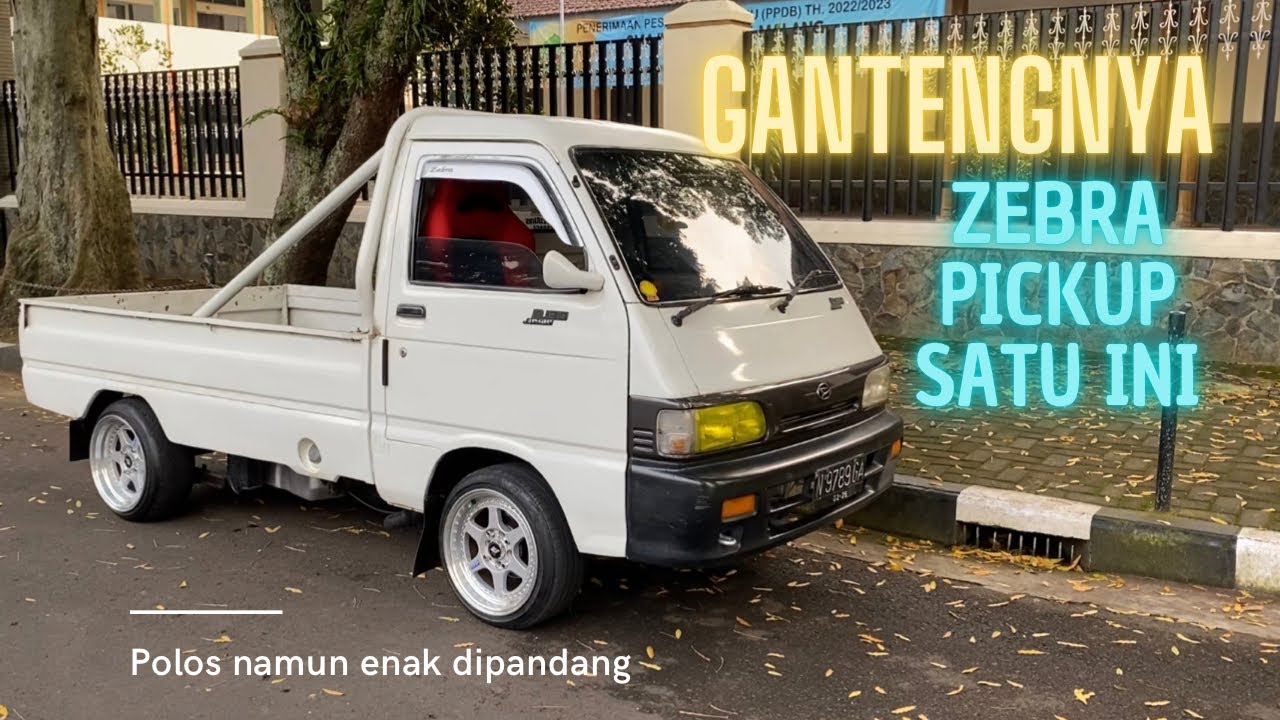 Minimalisnya Daihatsu Zebra Jumbo Pickup 96 | Review singkat modif ala ...