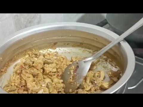 🍄mushroom egg 🥚 palya for the family #food - YouTube
