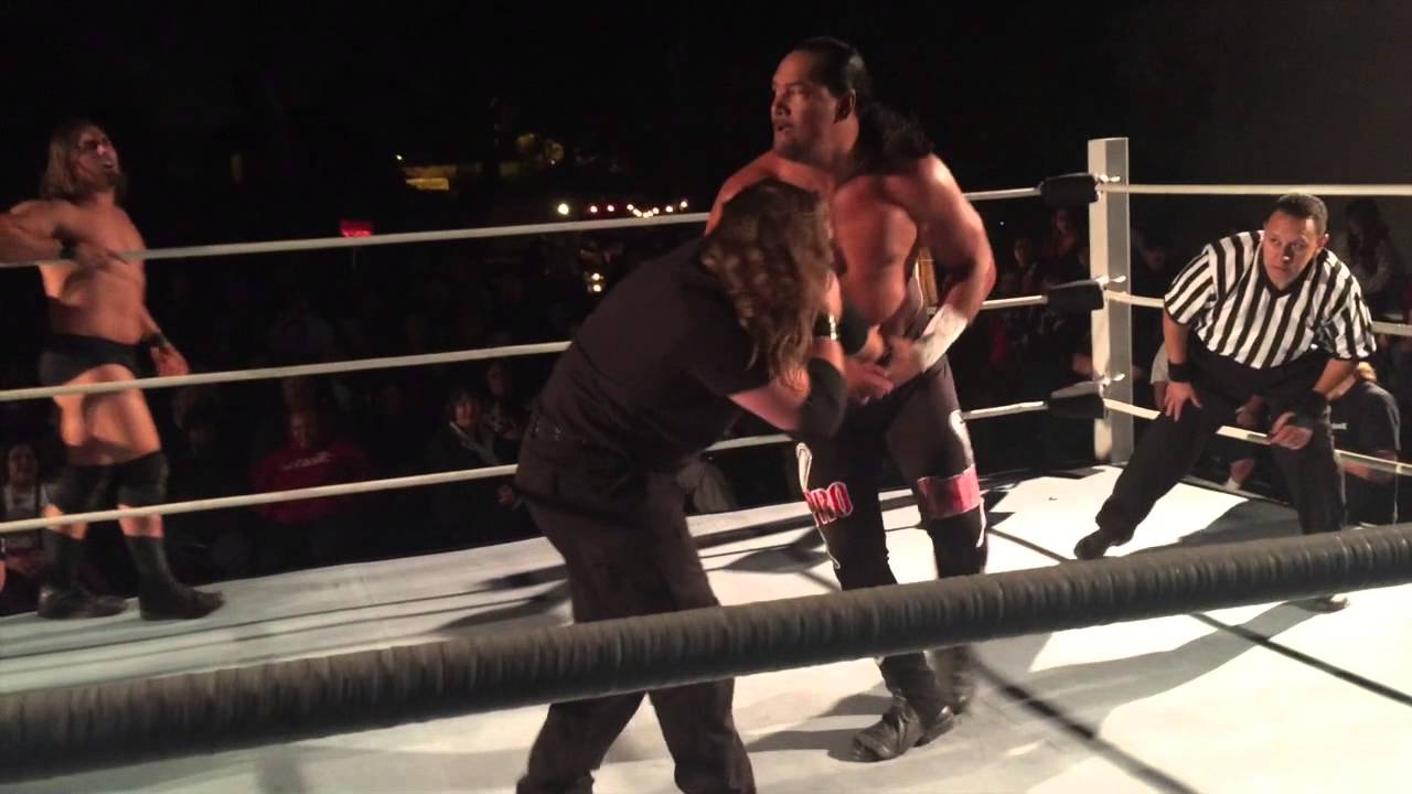 SAMOAN DYNASTY MATCH FILMED WITH SELFIE STICK - YouTube