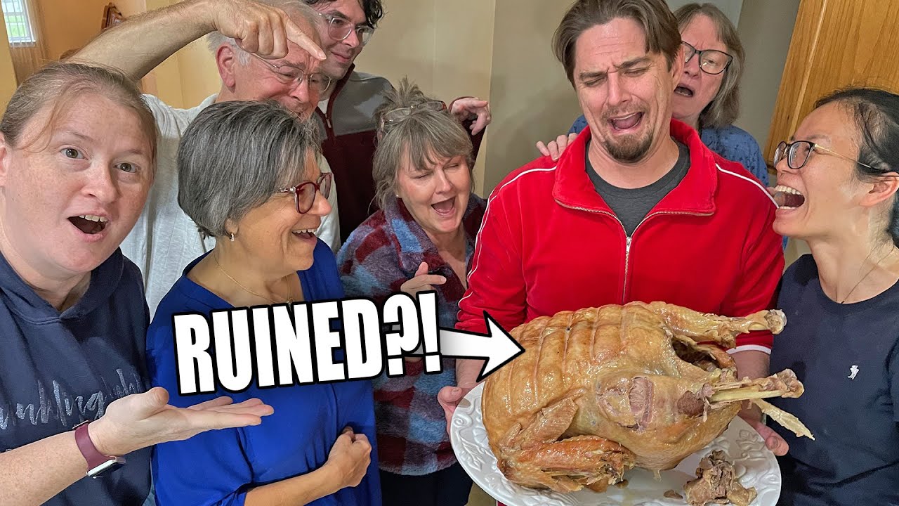 Thanksgiving Turkey Disaster! - YouTube