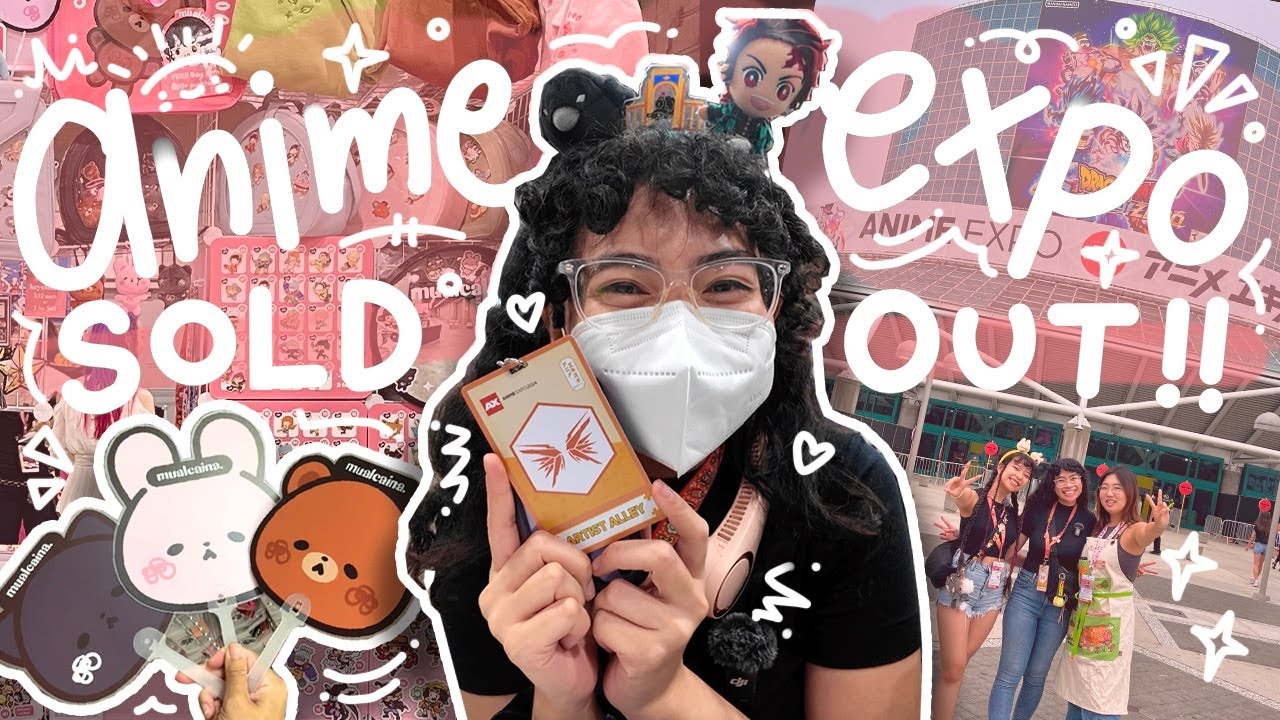 Anime Expo SOLD me OUT 🫣 $$$!! (The BIGGEST US Anime Con) | Artist ...