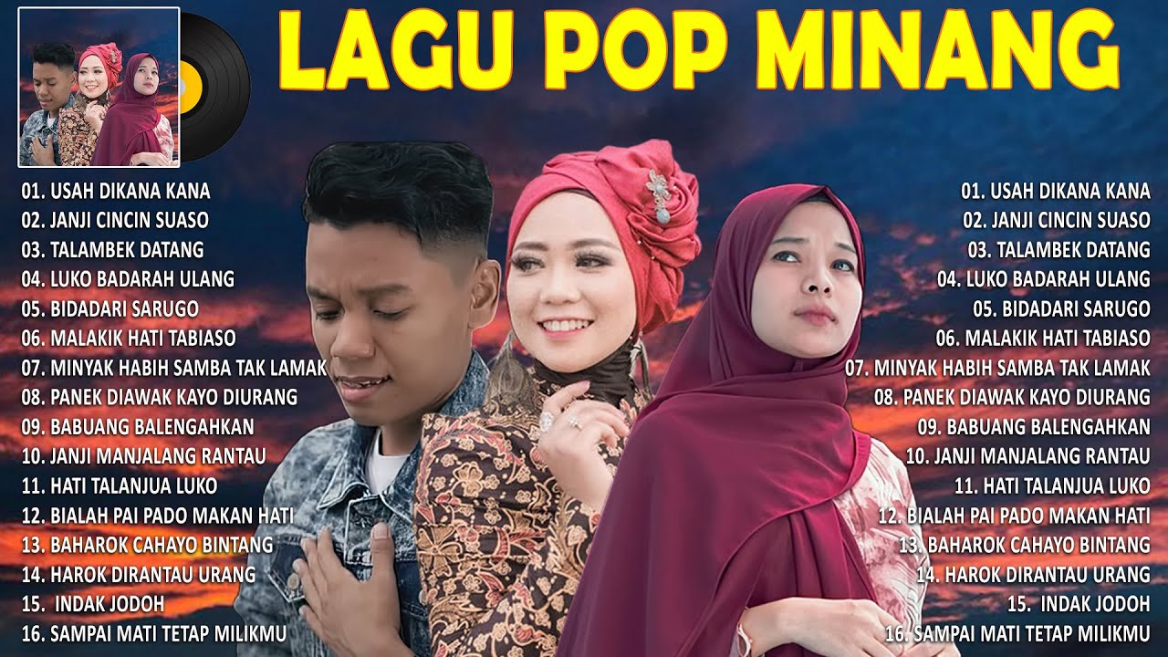Lagu Pop Minang Terbaru Dan Terpopuler 2022 TOP HITS ~ Lagu Minang Pilihan Terbaik ,Bikin Baper ...