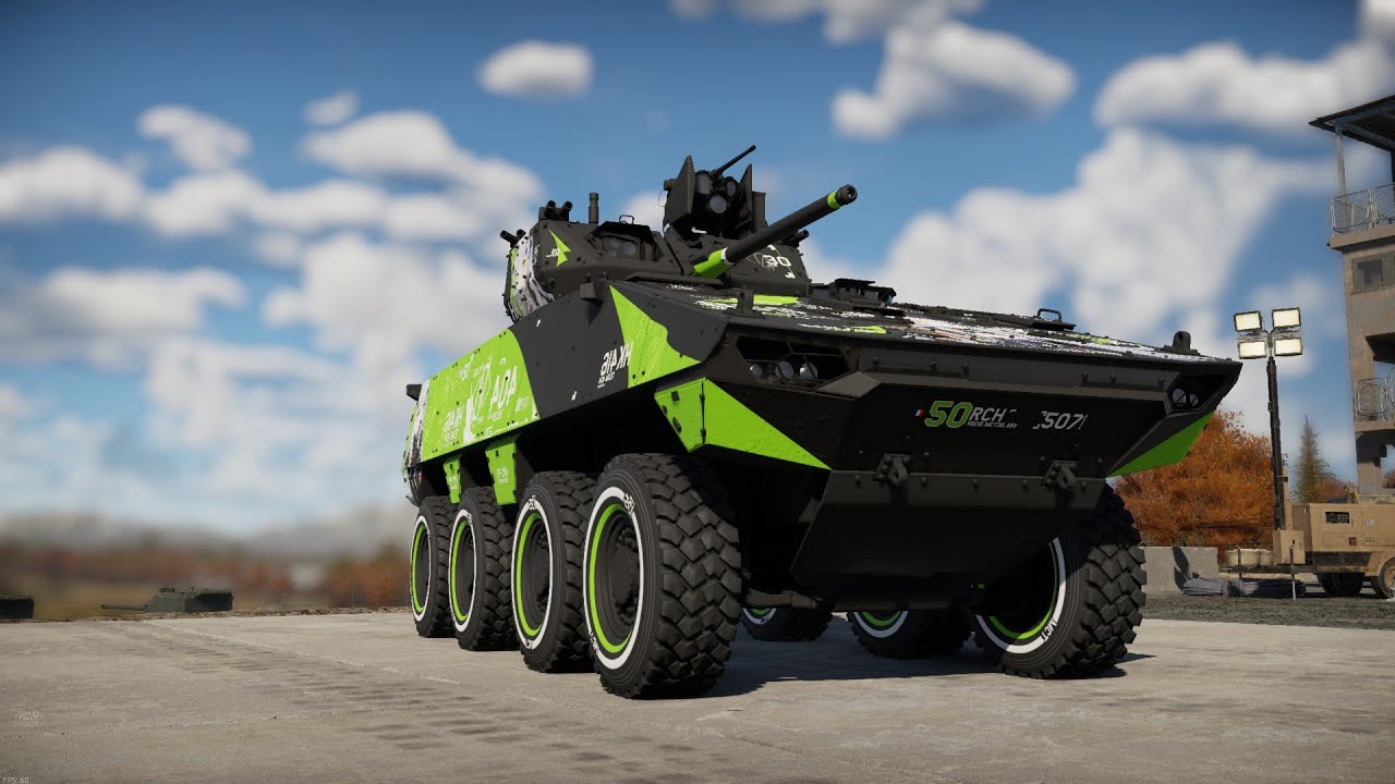 [워썬더] 프랑스에 새로 추가된 붕붕이 - VBCI-2 (MCT30) - YouTube