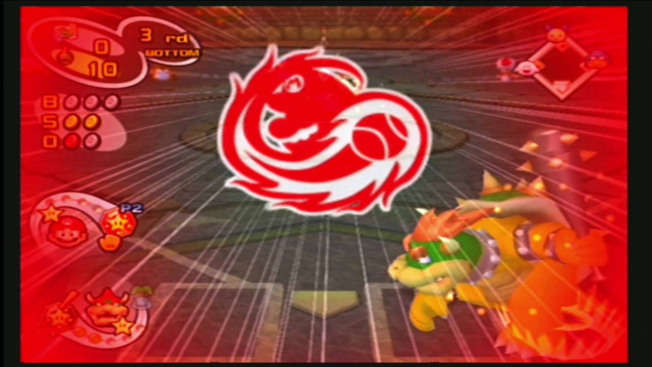 Mario Superstar Baseball Exhibition Game 26 - Bowser Blue Shells VS ...