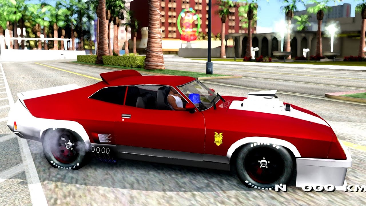Ford Falcon XB Interceptor Mad Max - GTA San Andreas _REVIEW - YouTube