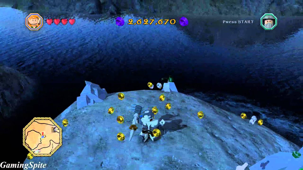 Lego the Hobbit Unlock Bolg Character Location - YouTube