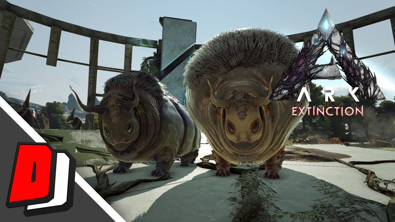 ARK: EXTINCTION DLC :: TAMING A GASBAG!! :: E03 - Pooping Evolved ...