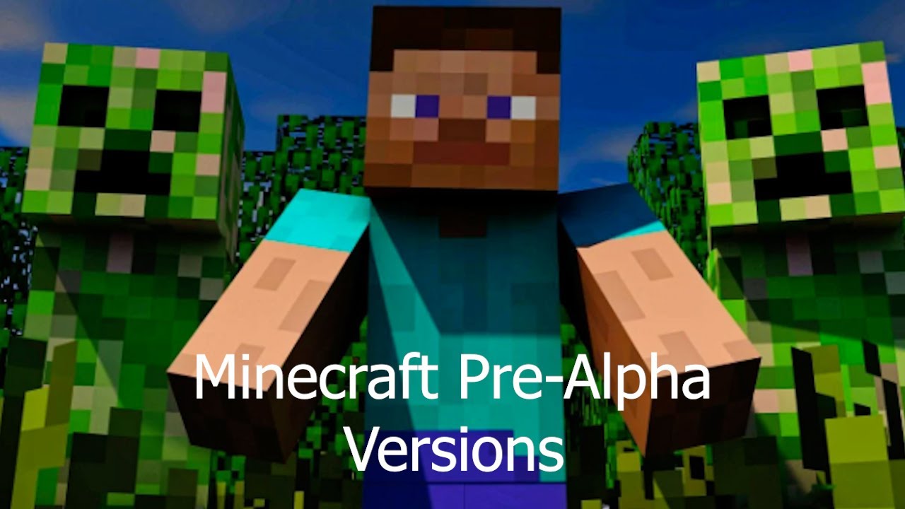 First Version Of Cave Game (Minecraft) Pre Alpha - Alpha RD 132328 ...