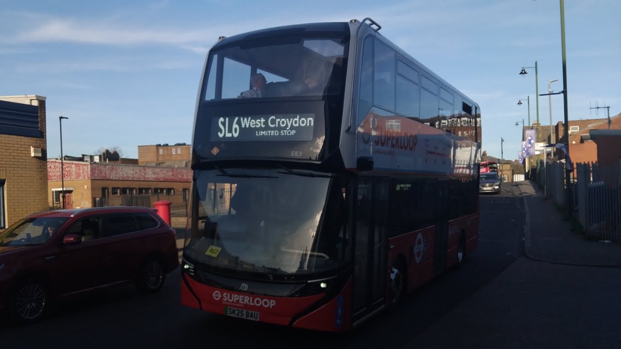 (Back with ALN) - Superloop - E400EV - EE3s - SK25BAU - on Route SL6 ...