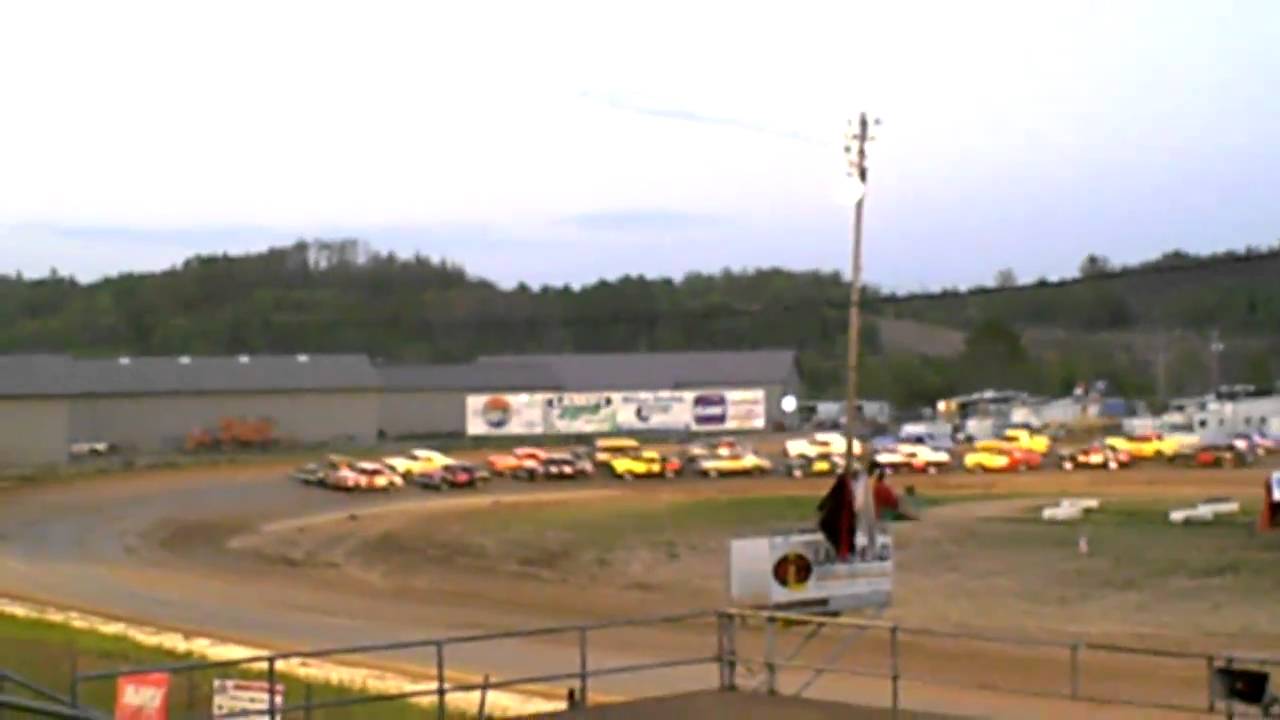 Roll Over At Hibbing Raceway 9-28-2010 - YouTube