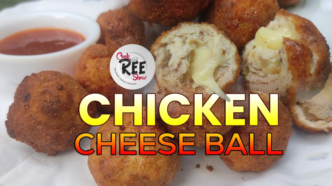 Chicken cheese ball recipe | crispy & cheesy snack | Cookree Show ...
