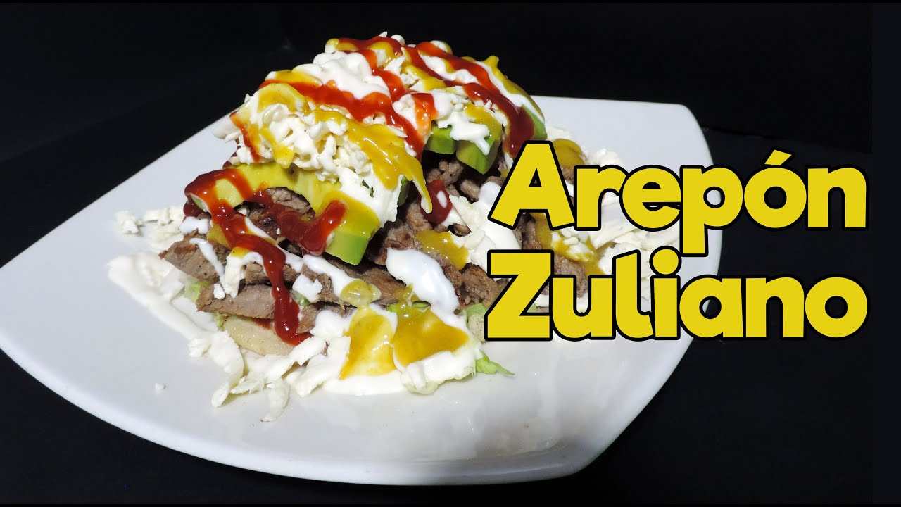 AREPON ZULIANO AL ESTILO MARILYN - AREPA VENEZOLANA CON CARNE - RECETAS ...