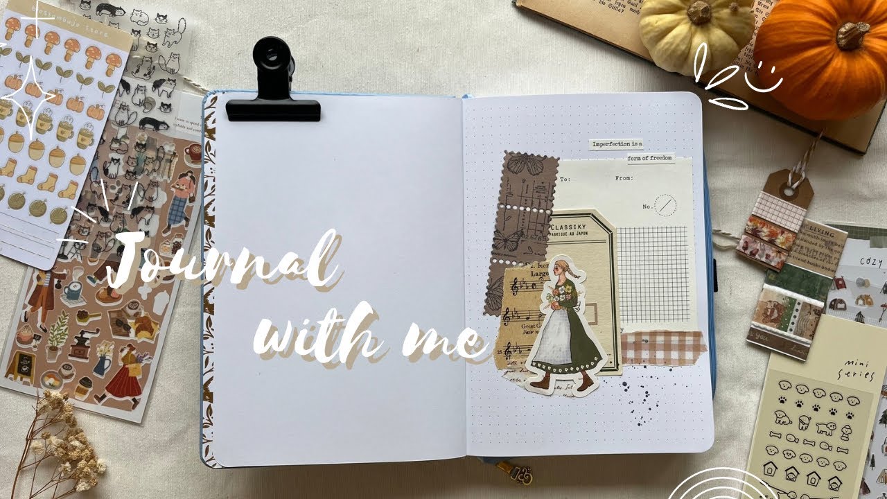 Bullet Journal with me - start my new journal with me - Scrapbook 👩🏼‍🎨 ...