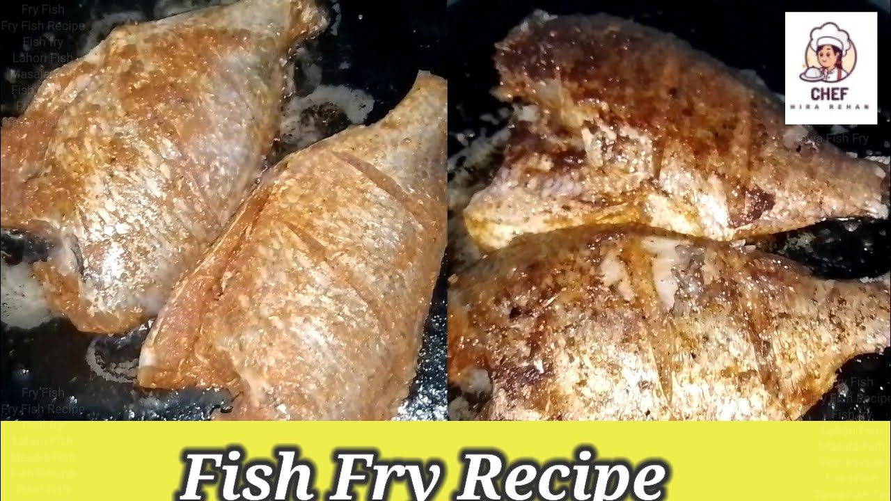 How to Make a Lahori Fish Fry Recipe | Crispy Fish Fry | Fried Fish ...