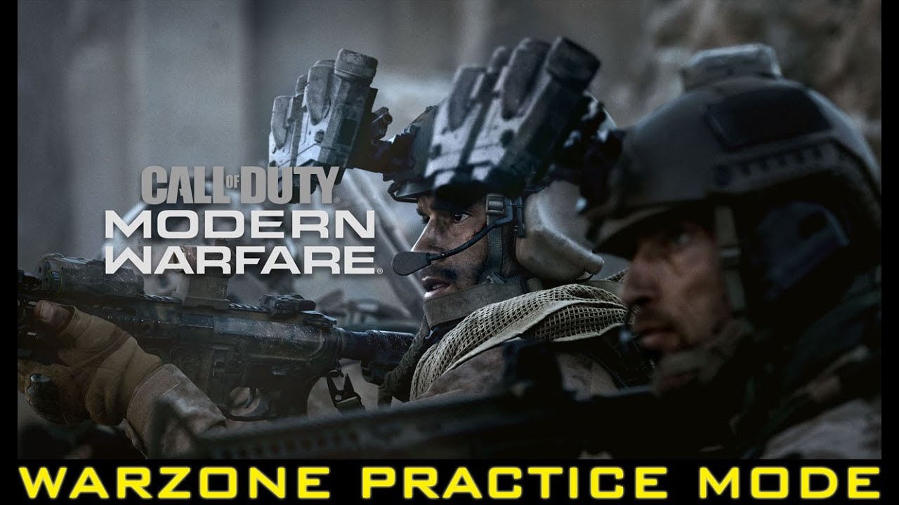 Call of Duty Modern Warfare Warzone (Practice Mode) - YouTube