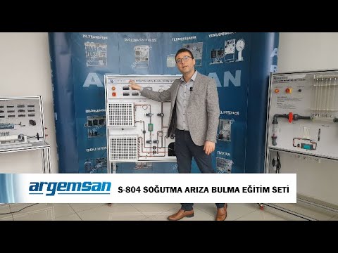 S-804 SOĞUTMA ARIZA BULMA EĞİTİM SETİ