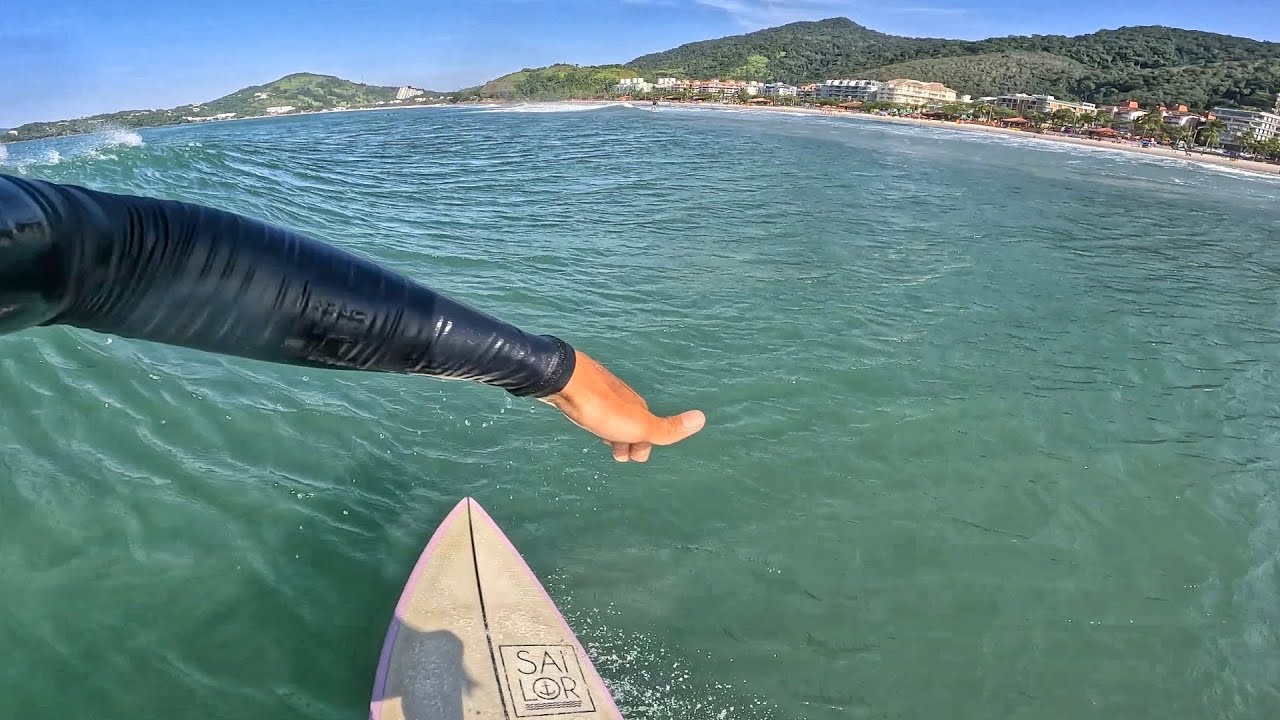 Dia De Surf no MAR Terral Na Praia Grande - Surf Pov - YouTube