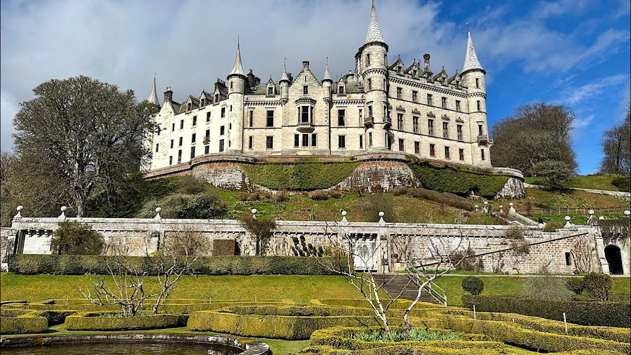 Dunrobin Castle | Scotland | Short no commentary | April 2023 - YouTube