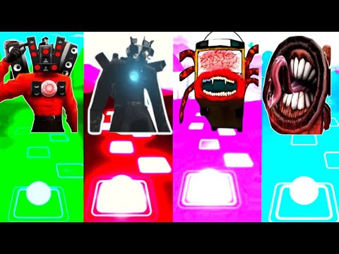 Speaker Man 🆚 Camera Man 🆚 Bus Eater 🆚 Siren Head 🎶 Who is Best? - YouTube