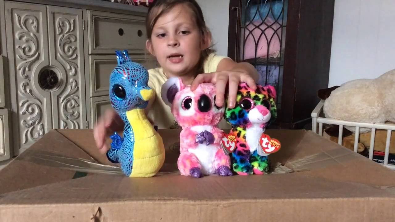 my first beanie boo video - YouTube