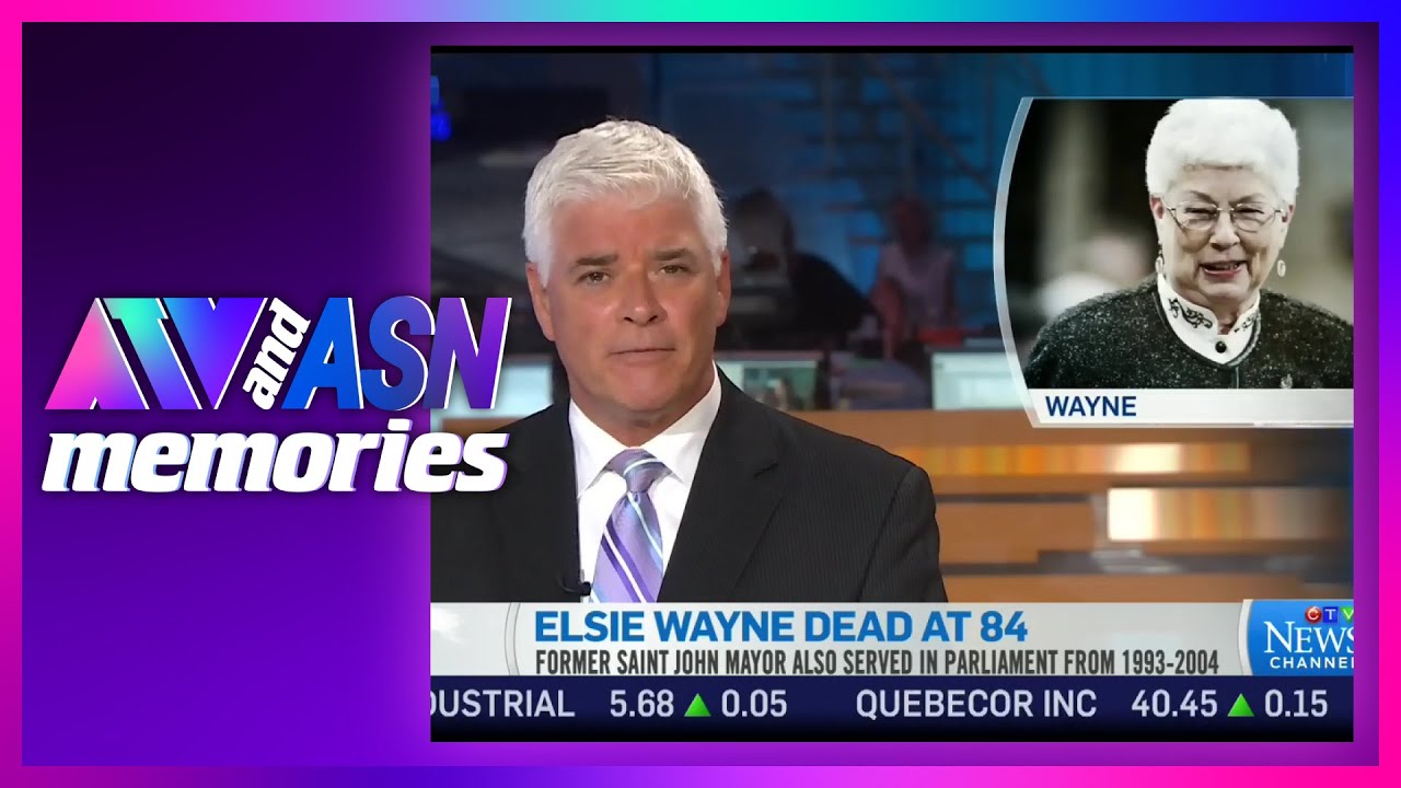 2016-08-24 - CTV News Channel - Elsie Wayne dies at age 84 - Steve ...