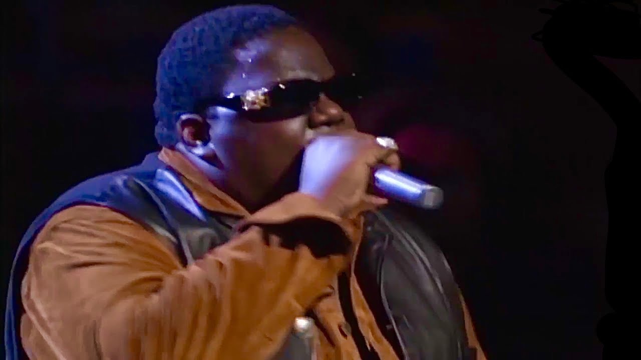 Notorious B.I.G. "One more chance" Live at madison square garden 1995 ...