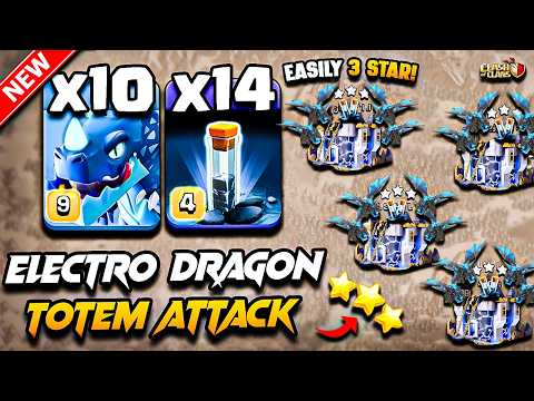 Th18 ELECTRO DRAGON Attack Clash of Clans | TH18 Attack Strategy With ELECTRO DRAGON (Town Hall 18)