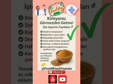 Kimyonu Görmezden Gelme! İşte Şaşırtıcı Faydaları 🌿✨#kimyon #baharat #sağlık #şifalibitkiler