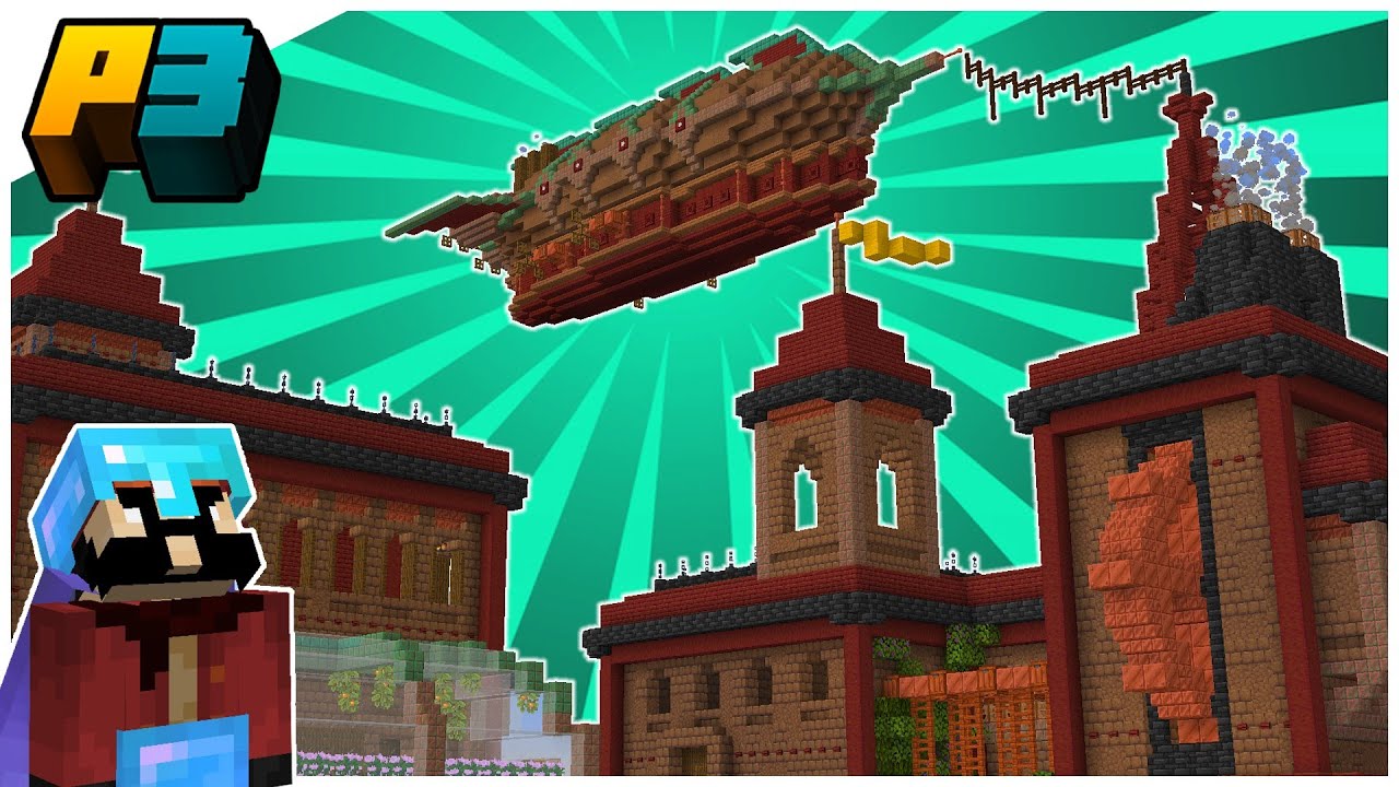 Did I FINISH my Steampunk MEGA BASE? | PleasantCraft 1.19 SMP - YouTube
