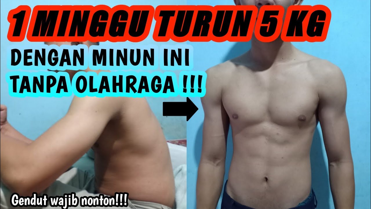 MINUMAN PENGECIL PERUT BUNCIT DENGAN CEPAT | 1 minggu turun 5 Kg - YouTube