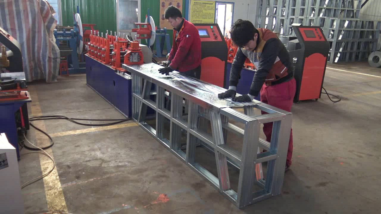 flat bar forming machine - YouTube