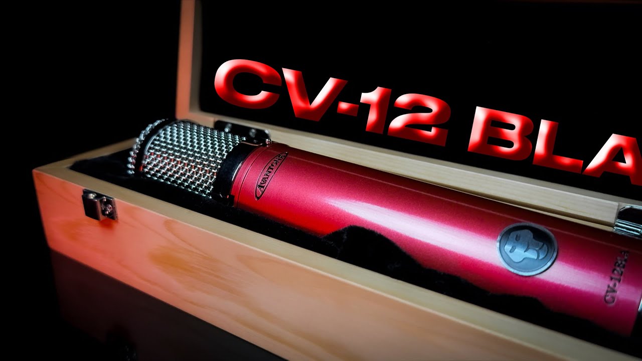 CV-12 BLA Tube Driven Microphone by Avantone Pro - YouTube