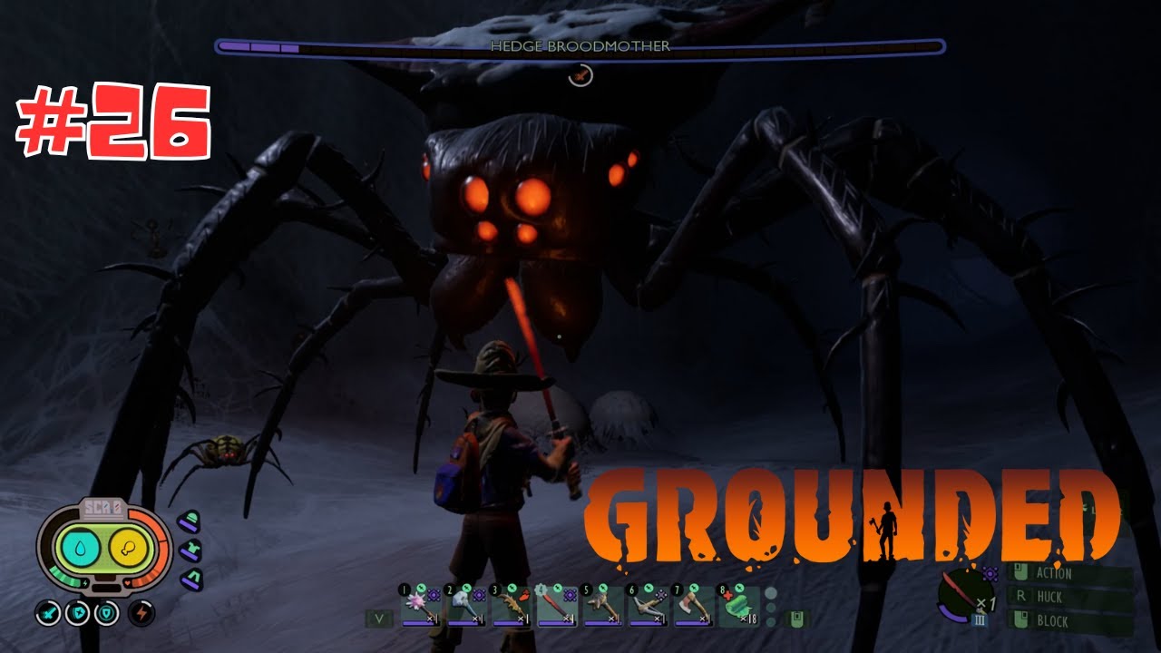Melawan Grounded BOSS SPIDER, Laba - laba BROODMOTHER - Grounded ...