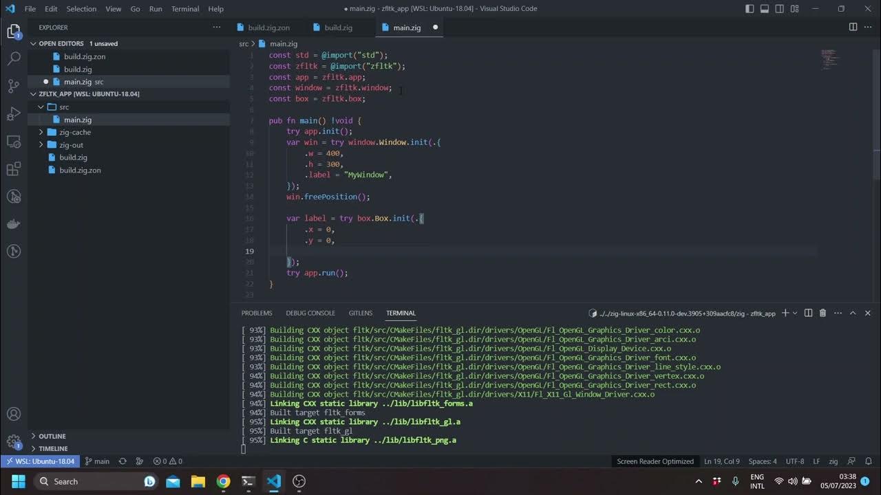 FLTK Zig: Basics - YouTube