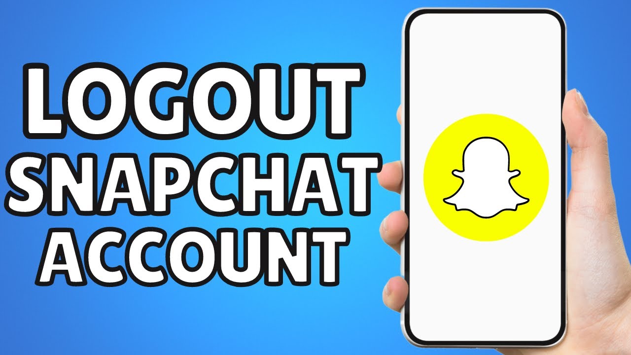 How to Logout of Snapchat Account | Snapchat Logout - YouTube