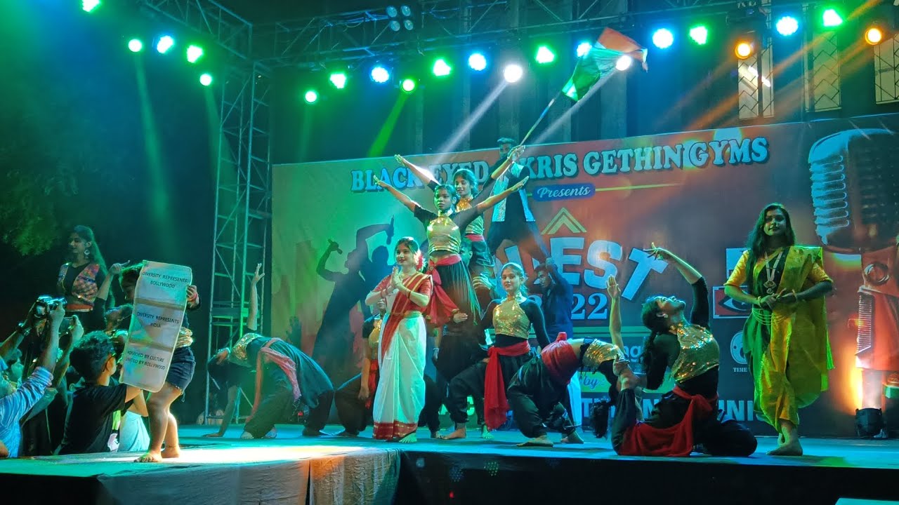 |GROUP DANCE PERFORMED BY G - UNBEATABLE | QUEST 2K22 | GOENKA COLLEGE ...