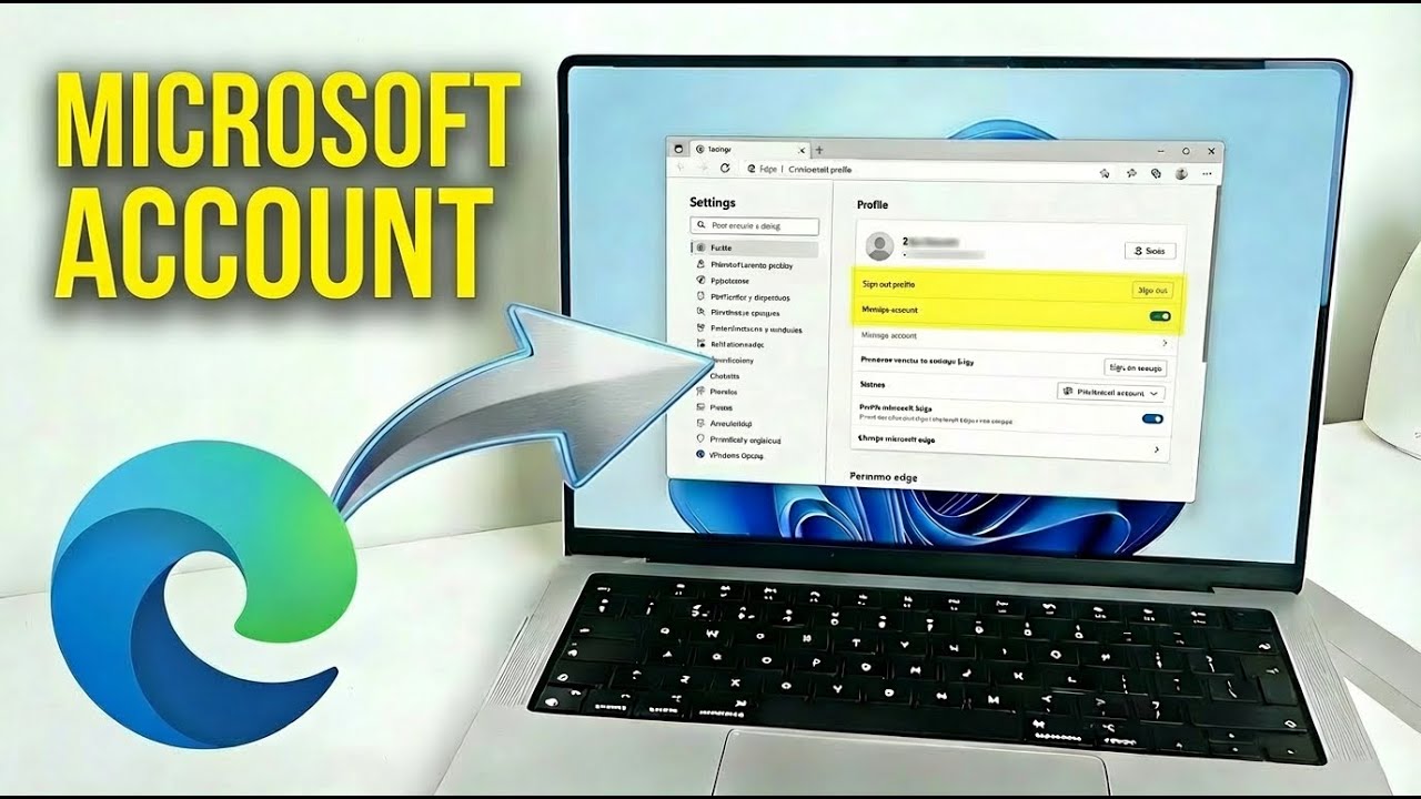 How to CHANGE or REMOVE Microsoft Account from Edge | Sign Out of ...