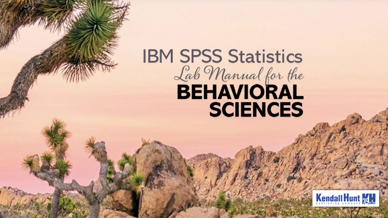 SPSS Lab Manual for the Behavioral Sciences (Crosby, 2020) - YouTube