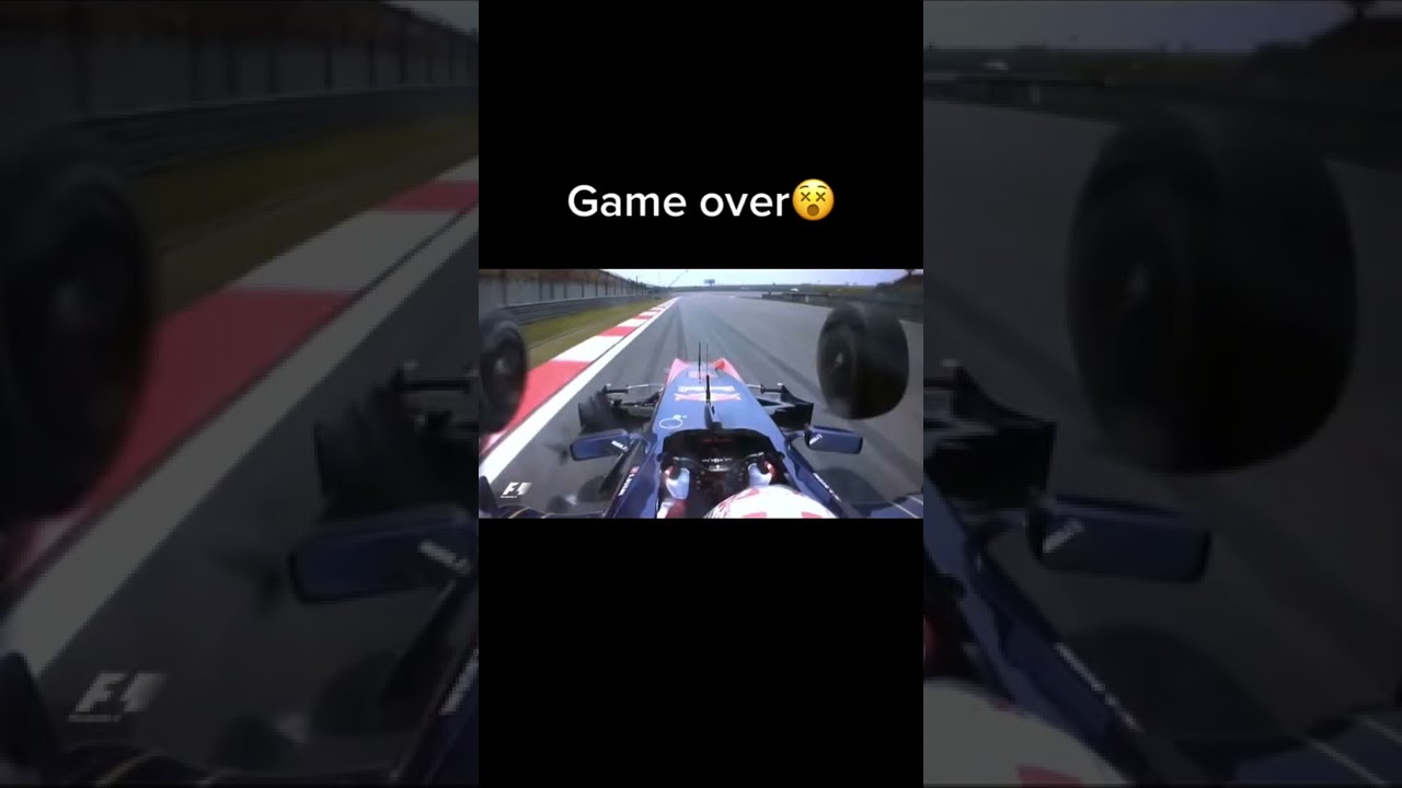 Red Bull F1 Car LOSES 2 WHEELS While Racing! #Shorts - YouTube