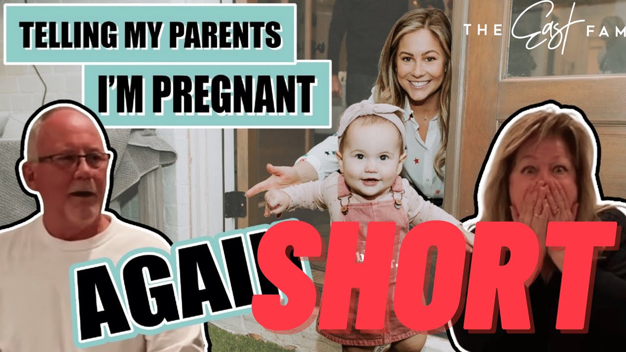 Telling My Mom Im Pregnant Again” Hilarious Pregnancy Announcement Reaction Shorts Youtube