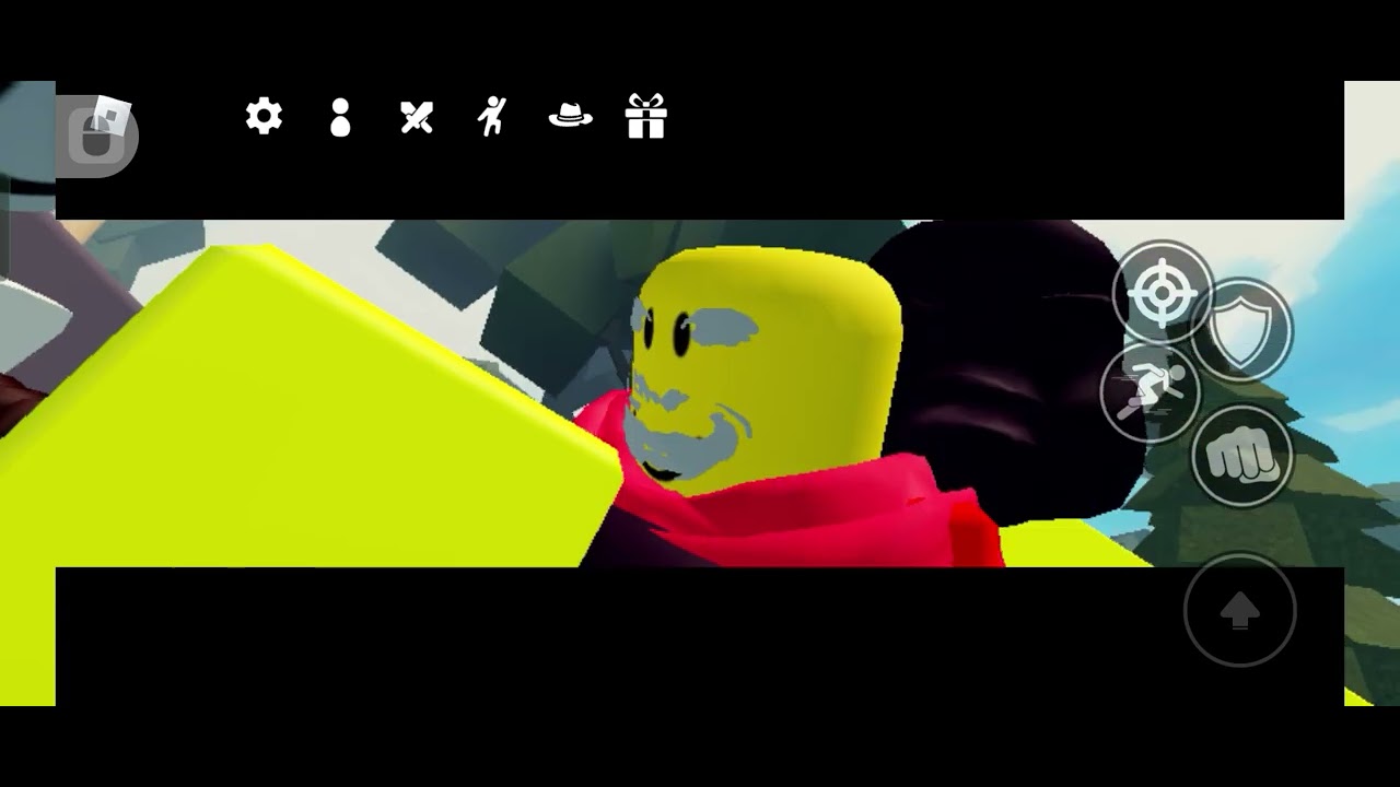 playing the gojo uptade game wift gojo and chris - YouTube