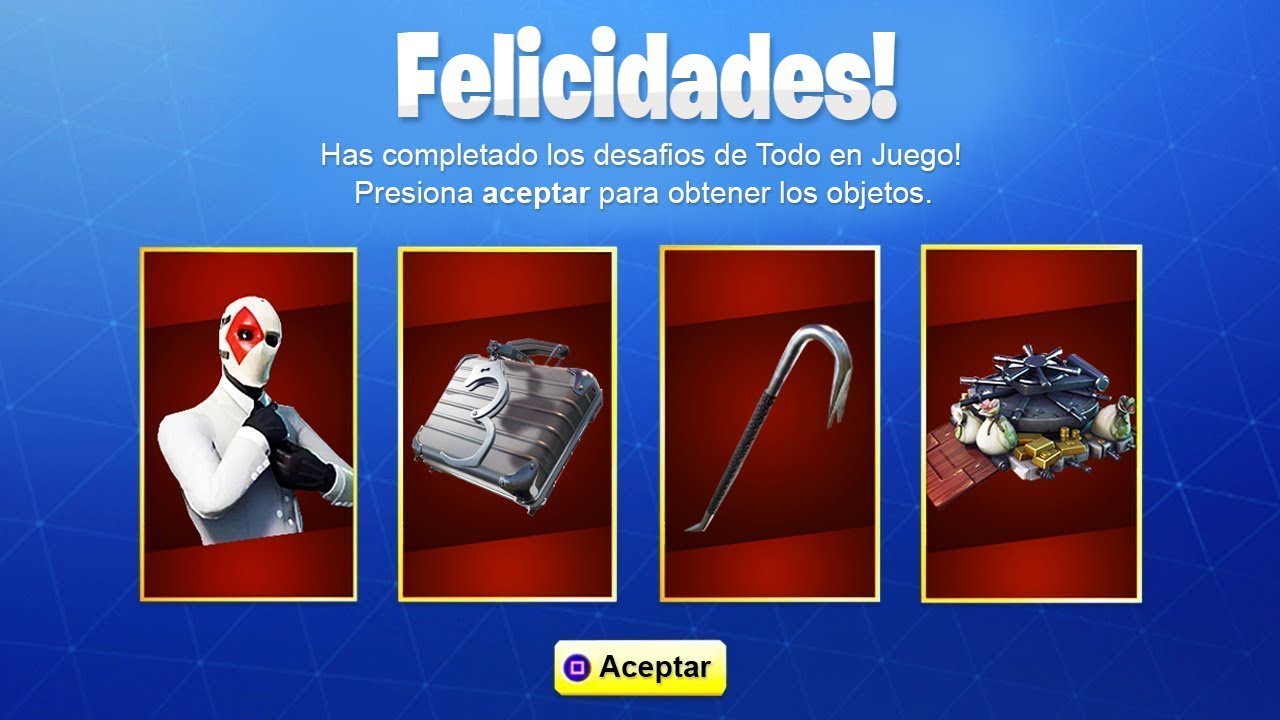 NUEVAS RECOMPENSAS SKIN COMODIN en Fortnite! (Fortnite Recompensas ...