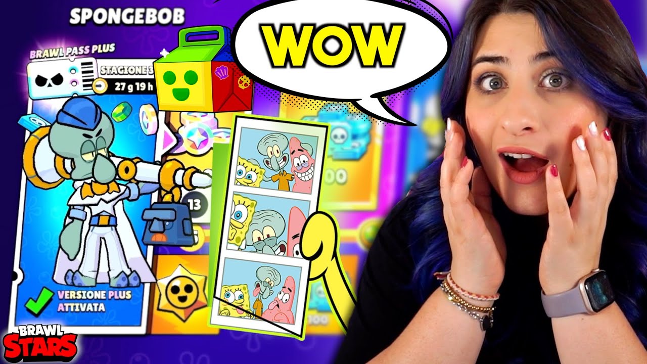 L’EVENTO di SPONGEBOB su Brawl Stars è STUPENDO 😍 SHOPPO il PASS [Brawl ...