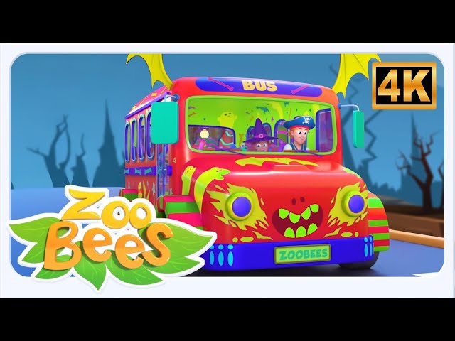 Halloween Wheels On The Bus - Spooky Nursery Rhymes & Kids Songs ...