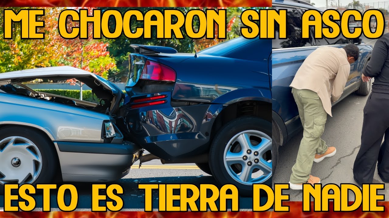 Me CHOCARON qué DEBES HACER paso a paso - YouTube