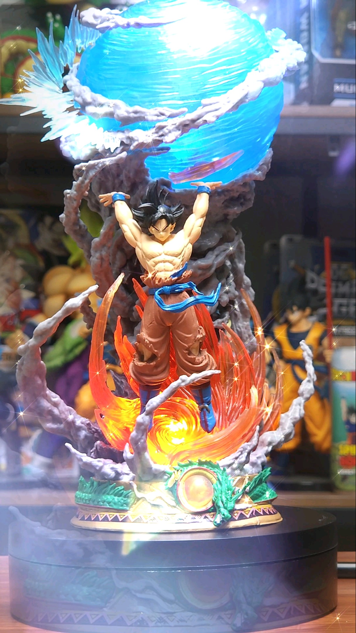 Epic Dragon Ball Goku Spirit Bomb Action Figure Unboxing