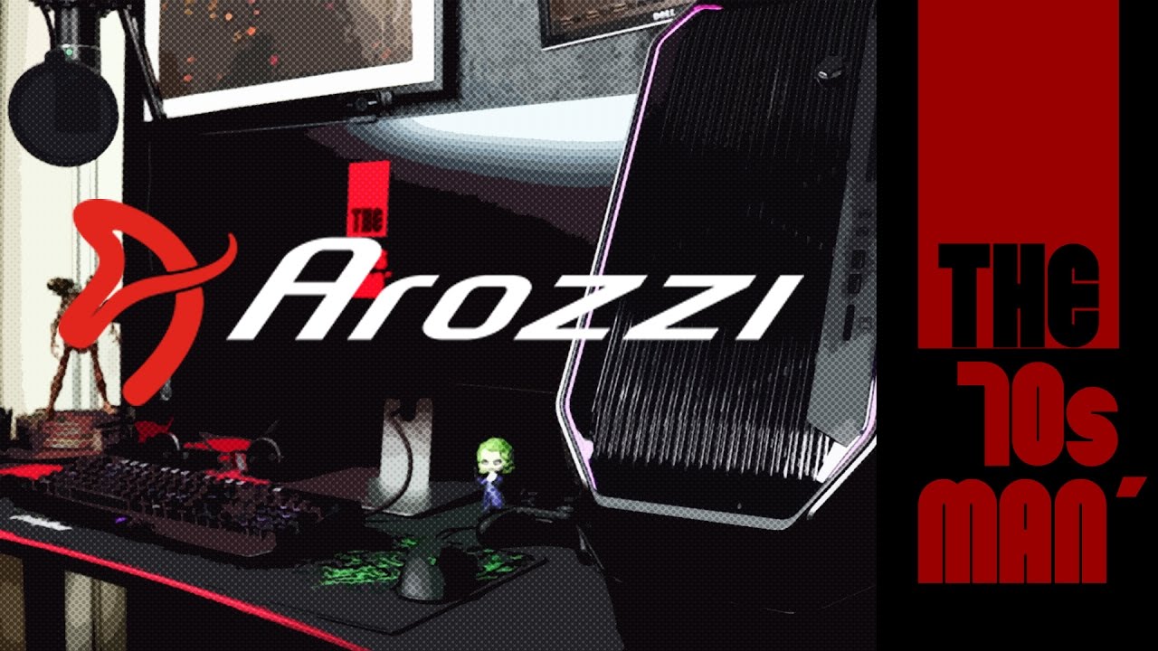 Arozzi Arena Gaming Desk unboxing/Review By THE70sMAN - YouTube