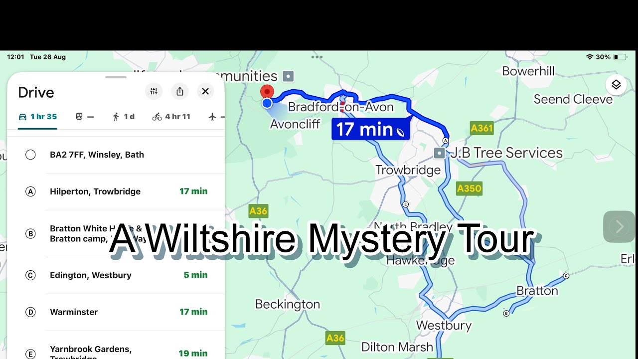 A Mystery Drive through Wiltshire - YouTube