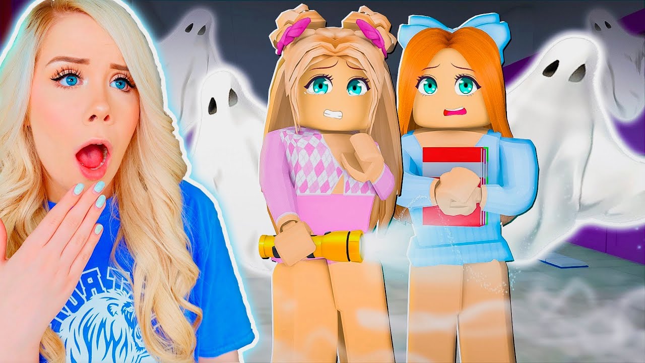 THE SCHOOL WAS HAUNTED IN BROOKHAVEN! (ROBLOX BROOKHAVEN RP) - YouTube